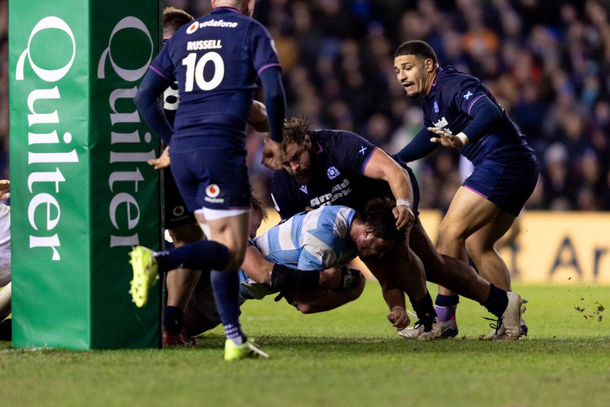 Histórica remontada de Los Pumas en Murrayfield - UAR